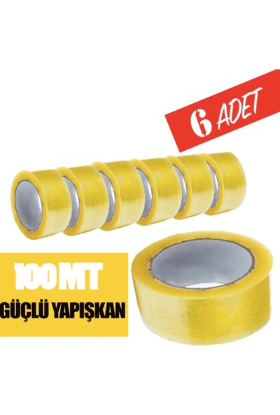 Weblonya Koli Bandı 45 mm x 100 mt Güçlü Koli Bantı 1311