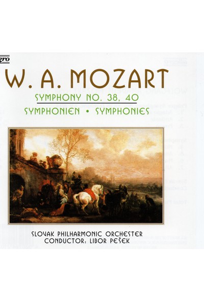 Tuna Müzik CD - Wolfgang Amadeus Mozart-Sympony No. 38- 40 Tuna Müzik CD - Wolfgang Amadeus Mozart-Sympony No. 38- 40