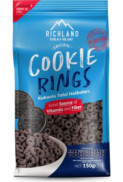 Richland Cookie Rings 150 gr Richland Cookie Rings 150 gr