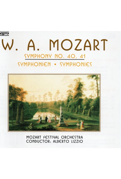Tuna Müzik CD - Wolfgang Amadeus Mozart-Sympony No. 40- 41 Tuna Müzik CD - Wolfgang Amadeus Mozart-Sympony No. 40- 41