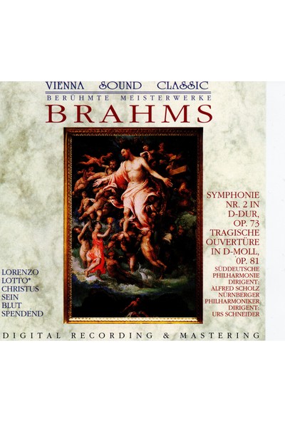 Tuna Müzik CD - Johannes Brahms-Sympony No. 2 Tuna Müzik CD - Johannes Brahms-Sympony No. 2