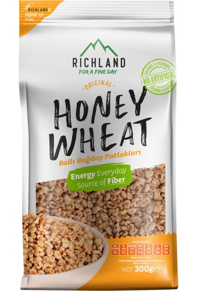 Richland Ballı Buğday 300 gr Richland Ballı Buğday 300 gr