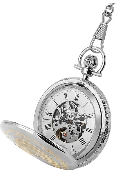 Hislon 9091-12513 Kurmalı Mekanik Cep Saati Hislon 9091-12513 Kurmalı Mekanik Cep Saati