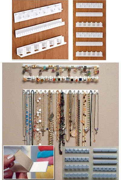 Biomak Takı Mücevher Aksesuar Plastik Askılık Organizer