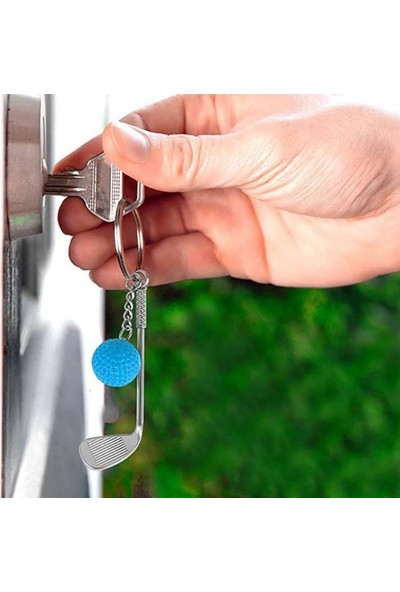 Buffer Gerçekçi Golf Tasarımlı Şık Anahtarlık Kolye Çanta Süsü Golf Keychain Buffer Gerçekçi Golf Tasarımlı Şık Anahtarlık Kolye Çanta Süsü Golf Keychain