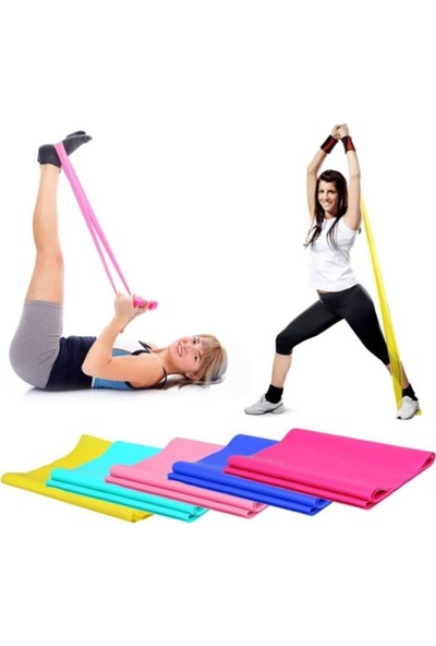 Pilates Bandı Jimnastik Lastiği Egzersiz Bant Yoga Plates Band Spor Pratik Kondisyon Direnç Bantı Pilates Bandı Jimnastik Lastiği Egzersiz Bant Yoga Plates Band Spor Pratik Kondisyon Direnç Bantı