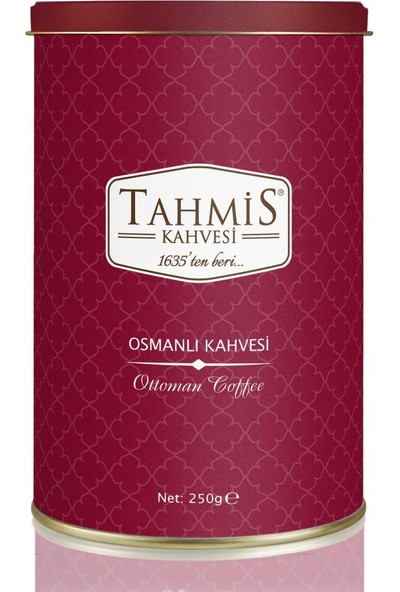 Tahmis Kahvesi Osmanlı Kahvesi 250 gr Teneke