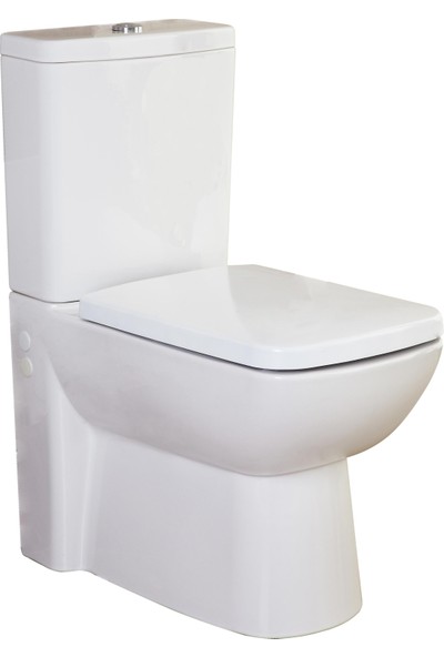 Ege Vitrifiye Ege Tyana Duvara Sıfır Klozet Takımı Ege Vitrifiye Ege Tyana Duvara Sıfır Klozet Takımı