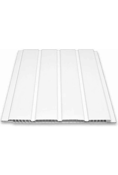 Ser Profil Fugalı Beyaz Plastik Pvc Duvar Tavan Lambiri 10 Adet 20 cm x 1 M 2 M2 Ser Profil Fugalı Beyaz Plastik Pvc Duvar Tavan Lambiri 10 Adet 20 cm x 1 M 2 M2