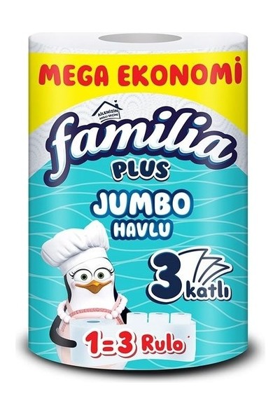 Familia Plus Jumbo Kağıt Havlu Rulo Familia Plus Jumbo Kağıt Havlu Rulo