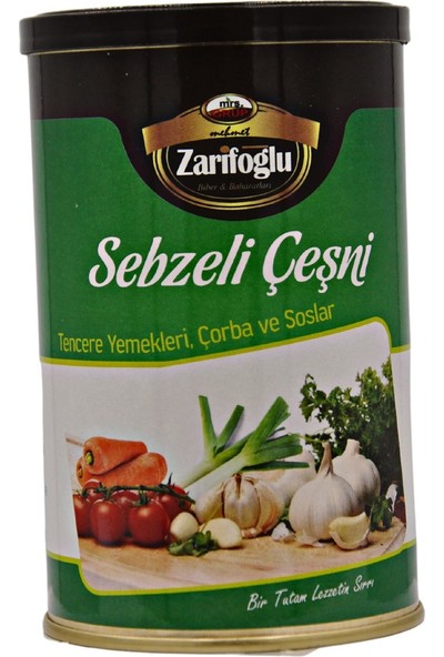 Zarifoğlu Sebzeli Çeşni Teneke 250 gr