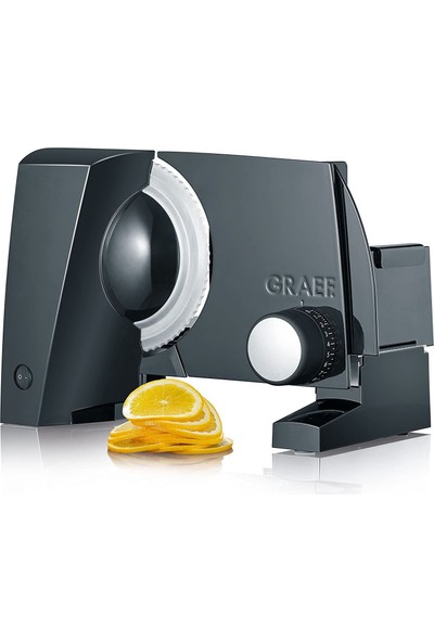 Graef S10002 Elektrikli Dilimleme Makinesi, Siyah, 170 W