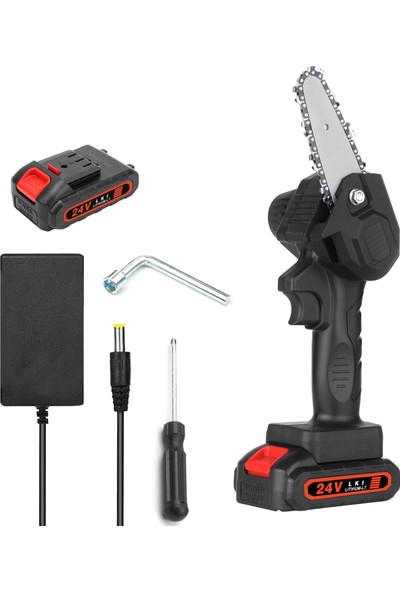 Mbw Taşınabilir Elektrikli Budama Testere 4 Inç Akülü Zincirli (Yurt Dışından) Mbw Taşınabilir Elektrikli Budama Testere 4 Inç Akülü Zincirli (Yurt Dışından)