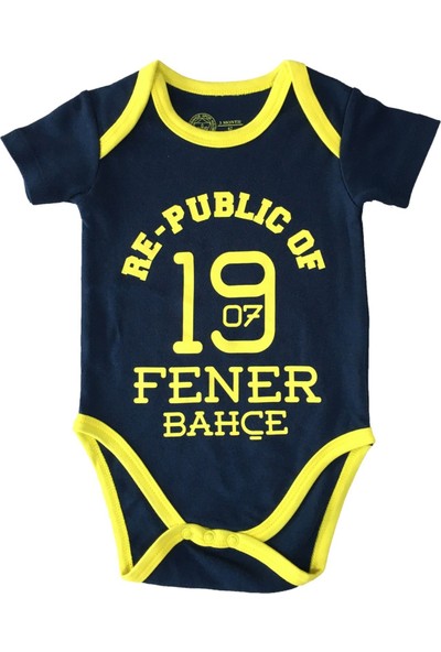 Fenerbahçe Bebek Lisanslı Lacivert Body