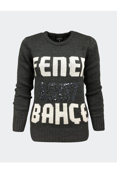 Fenerbahçe Kadın 1907 Lisanslı Gri Kazak