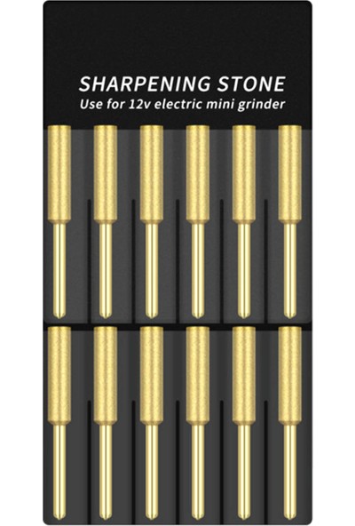 Mbw 5.5mm 12 Adet Testere Uçları Titanyum Kaplama Elmas Kalemtıraş (Yurt Dışından) Mbw 5.5mm 12 Adet Testere Uçları Titanyum Kaplama Elmas Kalemtıraş (Yurt Dışından)