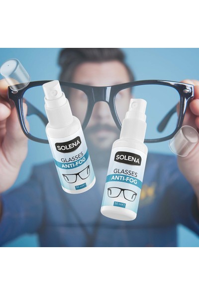Solena Antifog Gözlük – Buğu Önleyici Sprey 50 ml