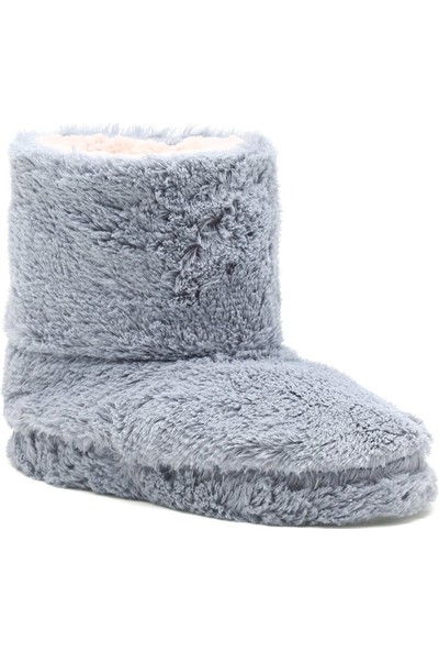 Polaris 601275.Z1PR Gri Kadın Panduf