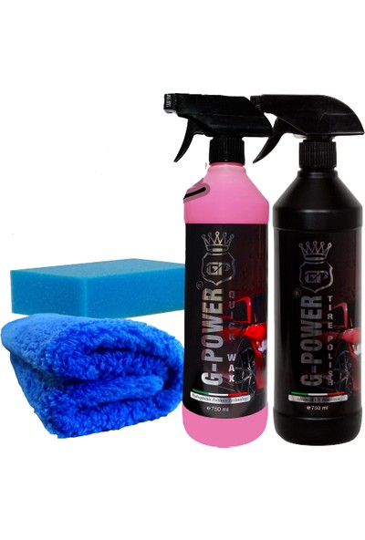 G Power Hızlı Cila Seramik Katkılı ve Lastik Parlatıcı Bez Sünger G Power Hızlı Cila Seramik Katkılı ve Lastik Parlatıcı Bez Sünger