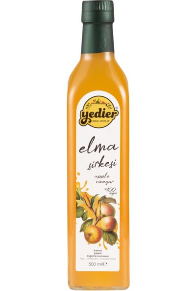 Yedier Elma Sirkesi 500 mL