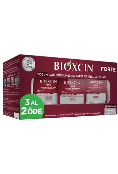 Bioxcin Forte Şampuan 300 ml 3 Al 2 Öde