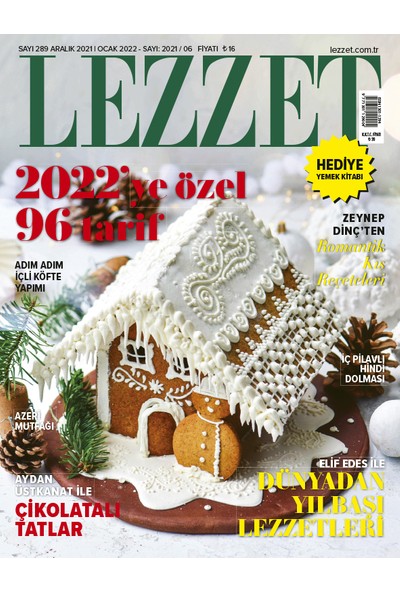 Lezzet Dergisi Yıllık Abonelik (6 Sayı)