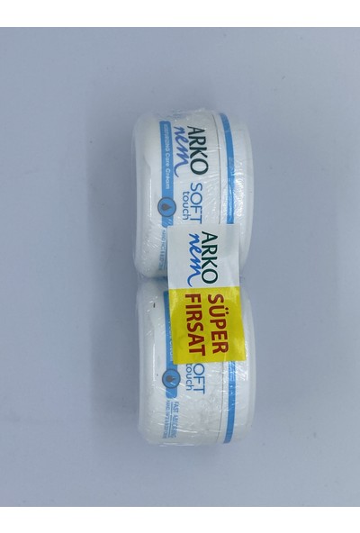 Arko Nem Günlük Bakım Kremi 200+200 ml Soft Touch 2'li