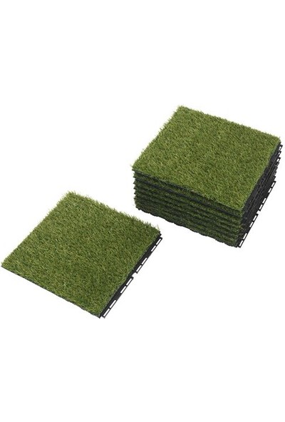 İkea Suni Çim, Yeşil Yer,zemin Döşemesi Meridyendukkan 0.81 M² 9lu Paket Yer Döşemesi