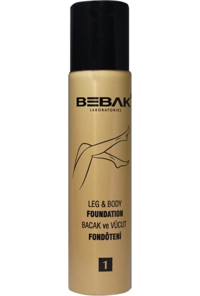 Bebak Bacak Fondöteni Lıght Açık 1 Numara 75 ml Yeni Bebak Bacak Fondöteni Lıght Açık 1 Numara 75 ml Yeni