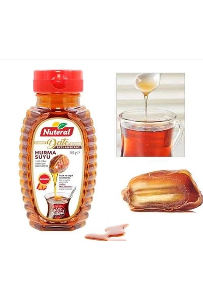 Nuteral Hurma Suyu Tatlandırıcı 500 gr Nuteral Hurma Suyu Tatlandırıcı 500 gr