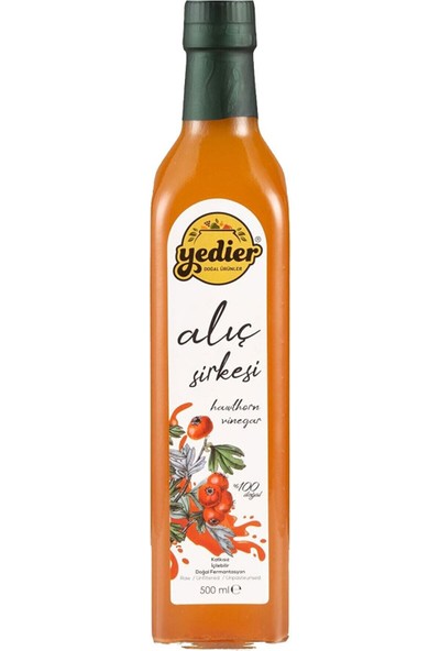 Yedier Alıç Sirkesi 500 mL