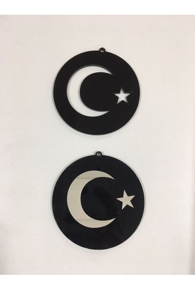 Show Bazaar Türk Bayrağı Dikiz Aynası Süsü Show Bazaar Türk Bayrağı Dikiz Aynası Süsü