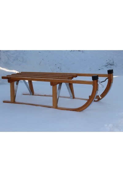 Yeşil Wood Dizayn Alman Ahşap Kar Kızağı