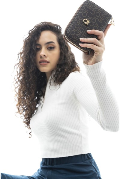 Benetton Bnt 610 Kahve Cüzdan BNT-610-KAHVE Siyah