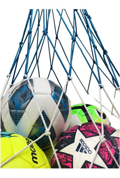 Özbek Top Taşıma Filesi Profesyonel 12-15 Topluk Mavi Beyaz Özbek Top Taşıma Filesi Profesyonel 12-15 Topluk Mavi Beyaz