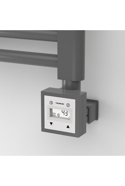 Radiva Haiti Elektrikli Havlupan 200 Watt 300 x 700 cm Düz Antrasit (Kt x 3 Termostatlı)