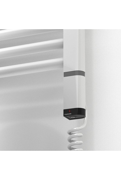 Radiva Haiti Elektrikli Havlupan 200 Watt 300 x 800 cm Düz Krom (Oned On/off Termostatlı) Sağ