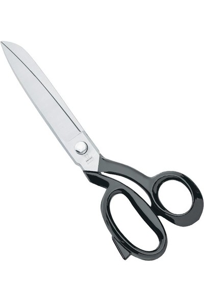 Merze 4115-9 Siyah Saplı Yatık Regula Makası No:9 D-105