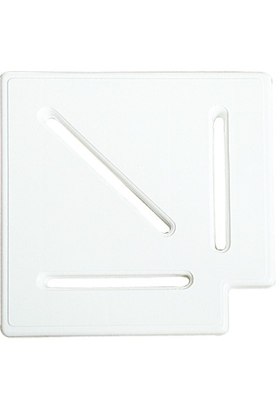 Çarşı Dünyası 20 cm Düz Desen 90º Köşe Parçası, 90º Düz Desen Havuz Köşe Parçası