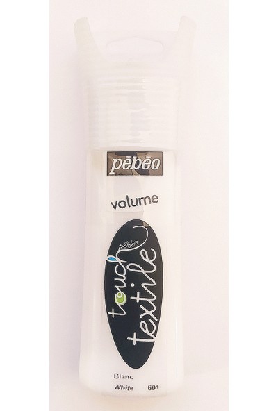 Pebeo Touch Textle Volume Kabaran Kumaş Boyası Beyaz 30 ml Pebeo Touch Textle Volume Kabaran Kumaş Boyası Beyaz 30 ml