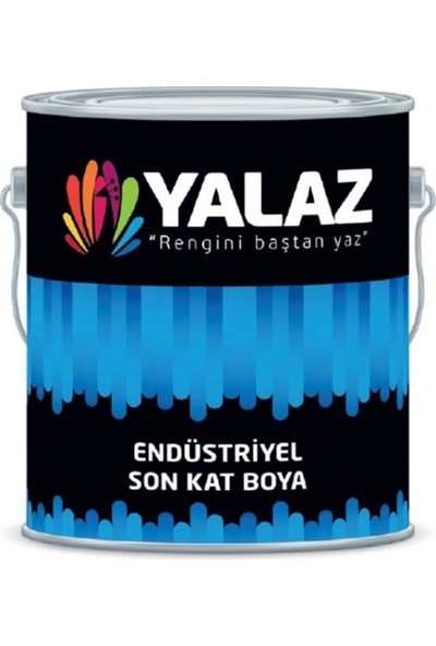 Yalaz Endüstriyel Boya ve Metal Boyası 2.5 kg Mat Siyah Yalaz Endüstriyel Boya ve Metal Boyası 2.5 kg Mat Siyah