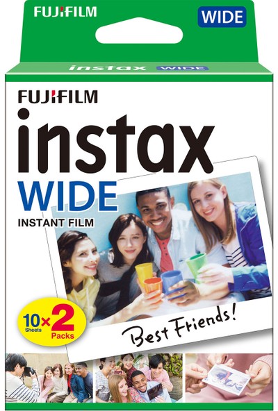 Instax Wide Film Set 80 Poz 20 x 4'lü Instax Wide Film Set 80 Poz 20 x 4'lü