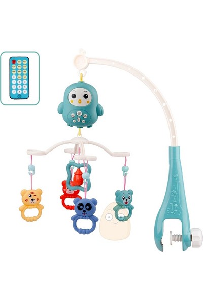 Süper Market Super Market Müzikli Projektörlü Mavi Beşik Dönencesi (Yurt Dışından) Süper Market Super Market Müzikli Projektörlü Mavi Beşik Dönencesi (Yurt Dışından)