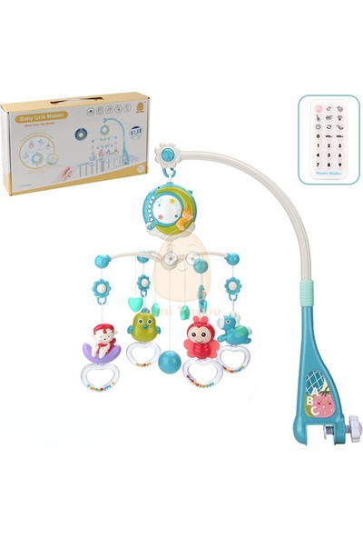 Süper Market Super Market Müzikli Projektörlü Mavi Beşik Dönencesi (Yurt Dışından) Süper Market Super Market Müzikli Projektörlü Mavi Beşik Dönencesi (Yurt Dışından)