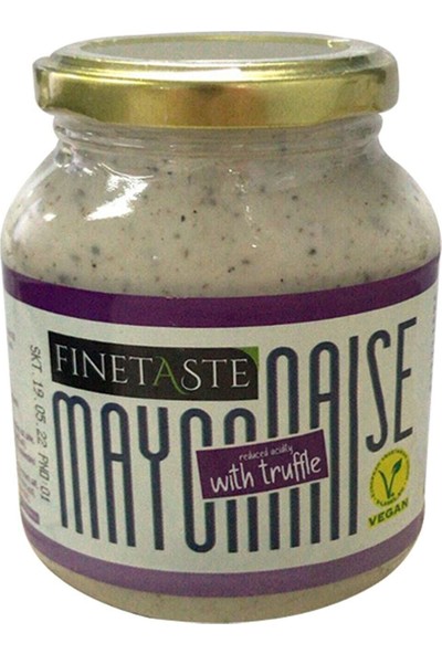 Finetaste Trüflü Vegan Mayonez 333 gr