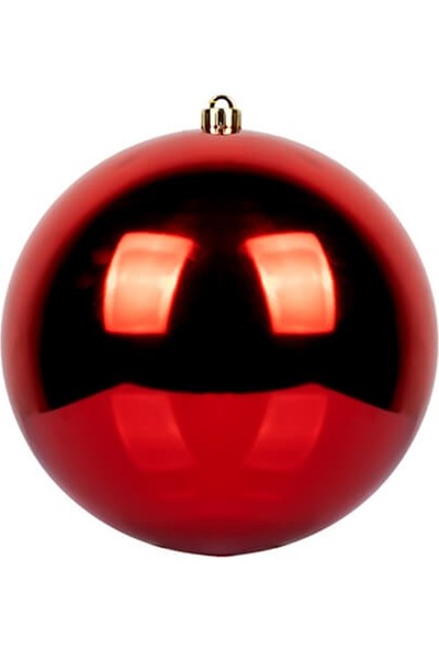 Parti Adresi Yılbaşı Topu Kırmızı 30 cm Parti Adresi Yılbaşı Topu Kırmızı 30 cm
