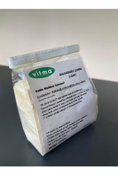 Vitma Balkabaklı Çorba (+6)