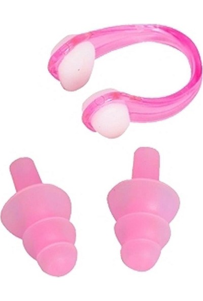 Avessa Silikon Kulak Burun Tıkacı Pembe Hn3