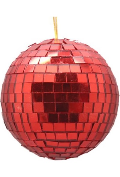 Parti Adresi Disko Topu Kırmızı 25 cm Parti Adresi Disko Topu Kırmızı 25 cm