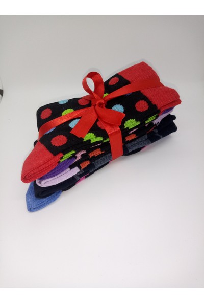 Özcan Tasarım Puantiyeli Çorap ( 5 Adet )